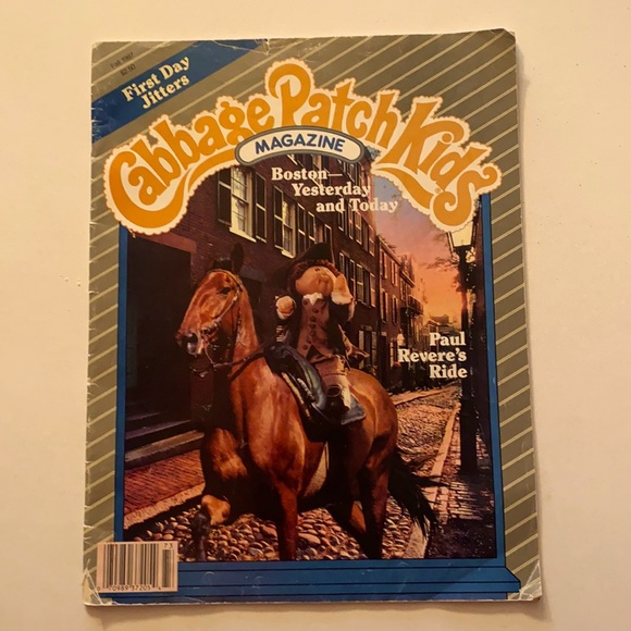 Cabbage Patch Kids | Other | 987 Fall Issue Cabbage Patch Kids Magazine ...